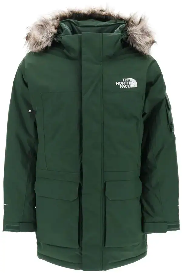 The North Face Mcmurdo Hooded Padded Parka Green Editorialist