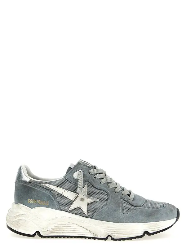 Golden Goose Running Sole Sneakers - Gray