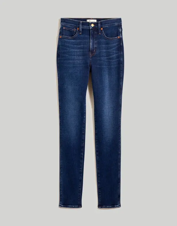Madewell Tall 10" High-rise Skinny Crop Jeans - Kingston Wash