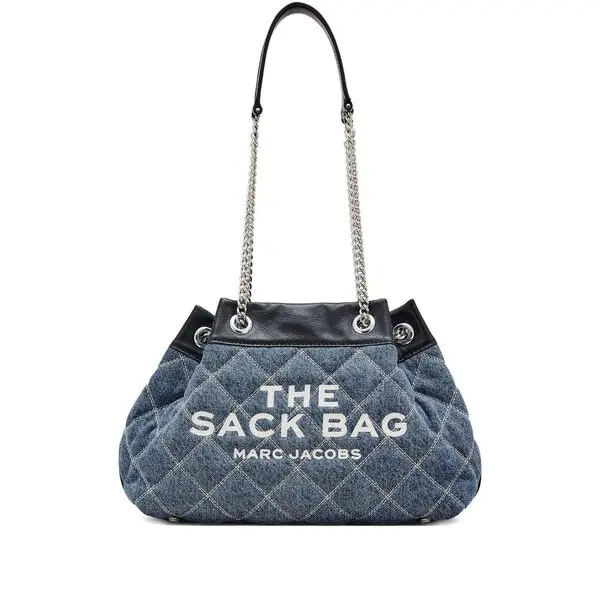 Marc Jacobs Bag With Appliqué Logo - Blue