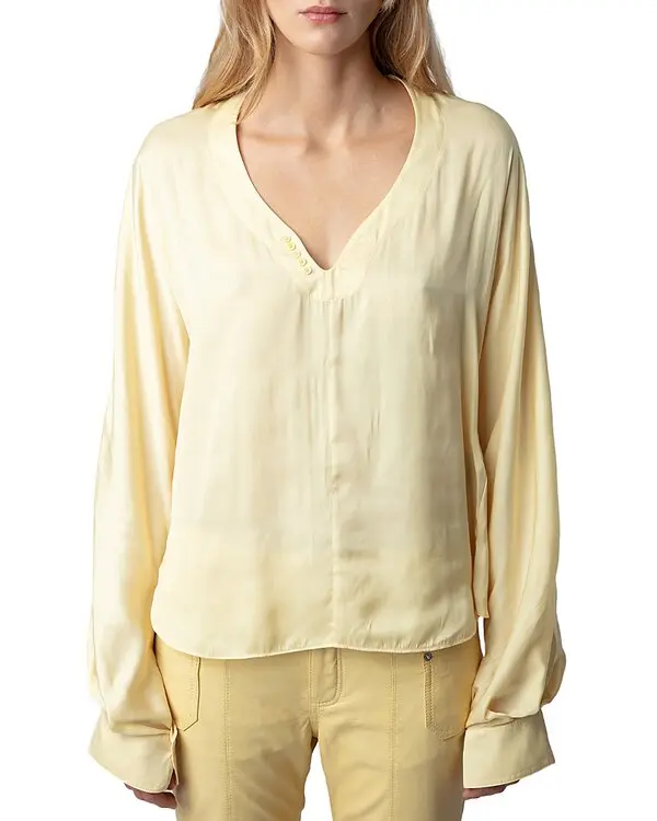 Zadig&Voltaire Tonastir Satin Blouse