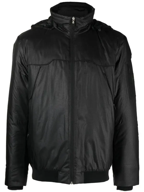 Hugo Boss Zipped Hooded Lightweight Jacket