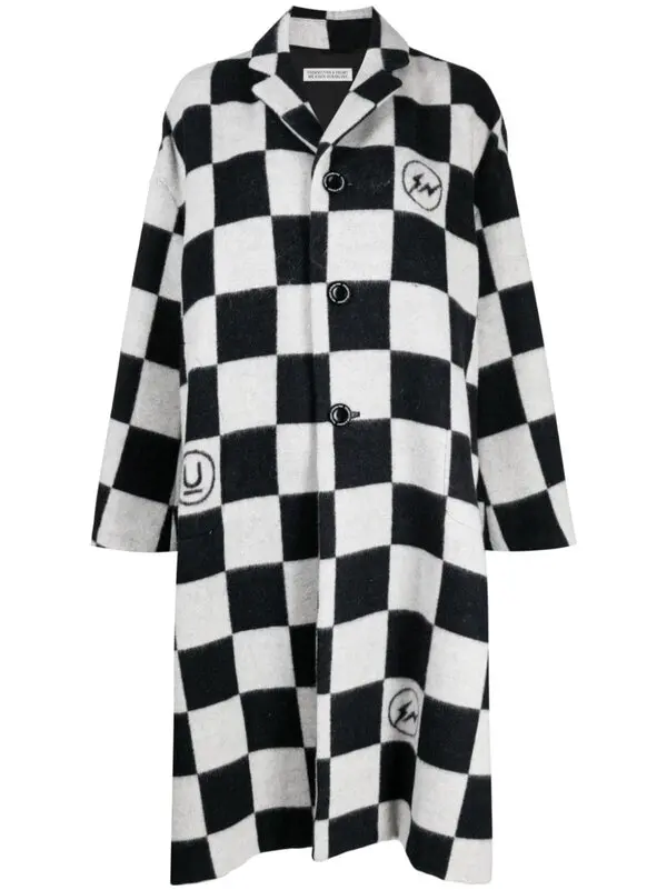 UNDERCOVERISM Check-print Coat