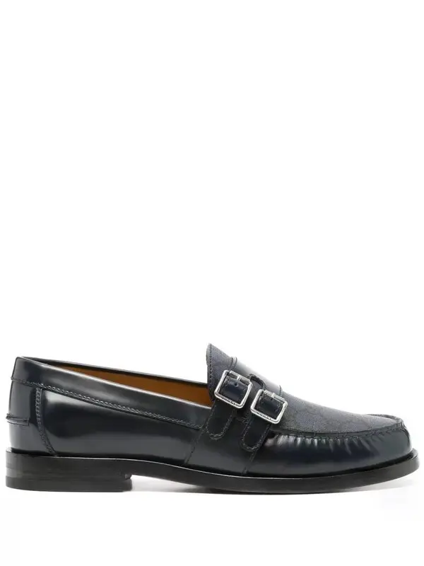 Gucci Gg Supreme Monk Shoes