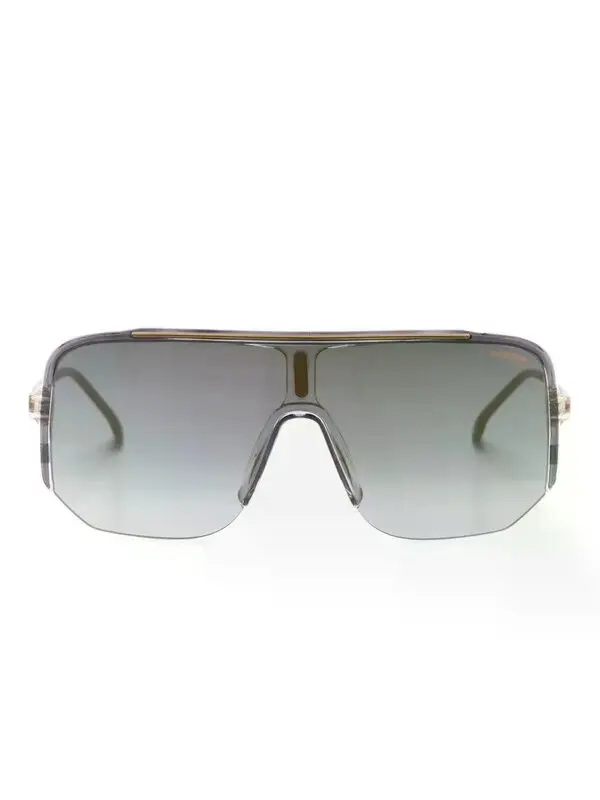 Carrera Eyewear 1060/s Logo-print Shield-frame Sunglasses