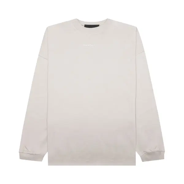 Fear Of God Long-sleeve Tee 'silver Cloud