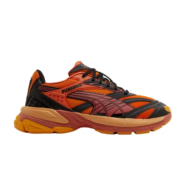 PUMA X Pleasures Velophasis Layers Sneakers - Orange