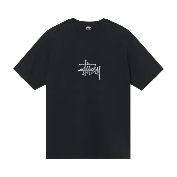 StÜssy Surf Tomb Pigment Dyed Tee - Black