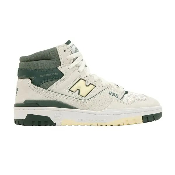NEW BALANCE 650r High-top Sneakers - Cream