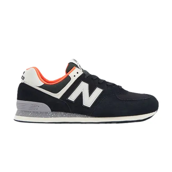 NEW BALANCE 574 Hi-viz Sneakers - Black