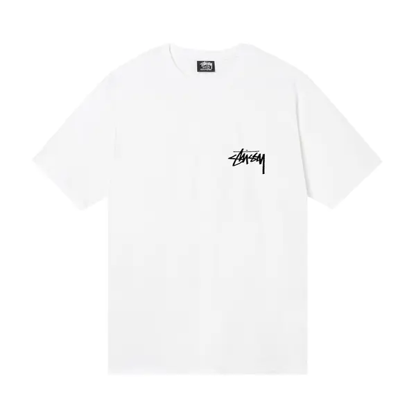 StÜssy Withered Flower Tee - White