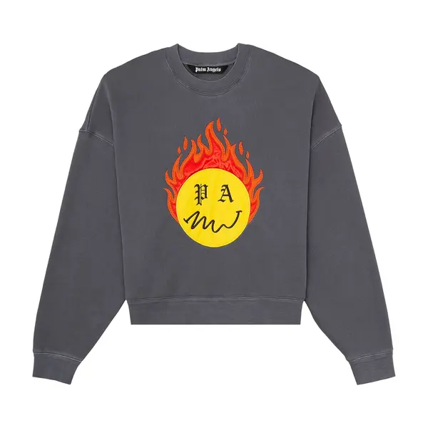 Palm Angels Burning Head Crewneck