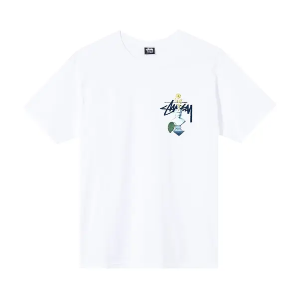 StÜssy Psychedelic Tee - White