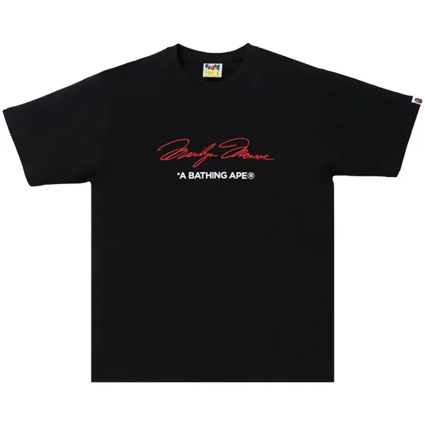 BAPE X Marilyn Monroe Tee #2 - Black