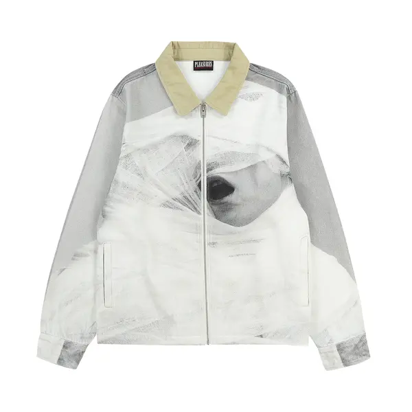 PLEASURES Gauze Work Jacket