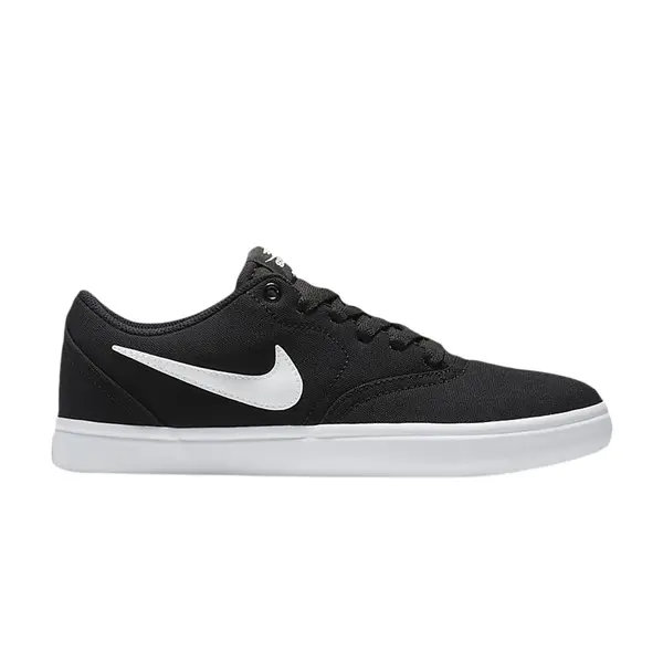 Nike Check Solarsoft Canvas Sb Sneakers - Black