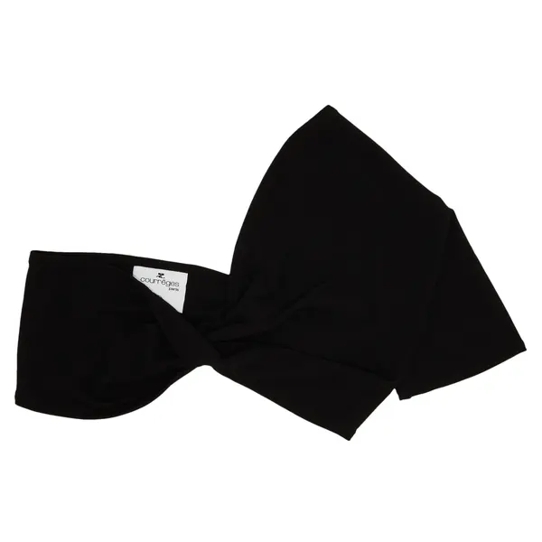 COURREGES Draped Asymmetrical Bra