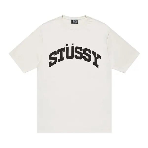 StÜssy Block Sport Pigment Dyed Tee 'natural - White