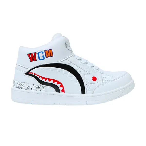 BAPE Shark Cloud Sta - White