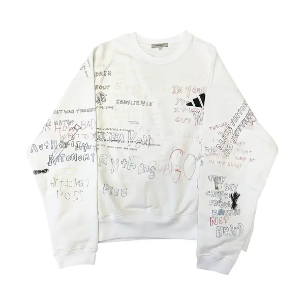 Yeezy Season 5 Handwriting Pullover