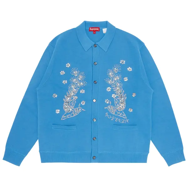 Supreme Beaded Appliqué Cardigan