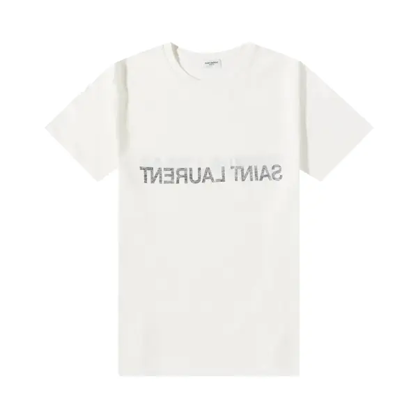 Saint Laurent Reverse Logo-print T-shirt