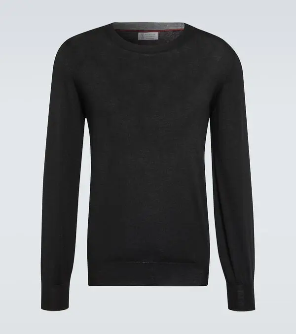 Brunello Cucinelli Wool And Cashmere Crewneck Sweater