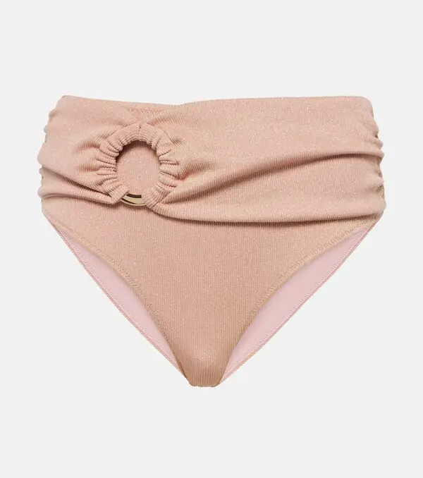 ALEXANDRA MIRO Dorit Ring-detail Bikini Bottom - Multicoloured