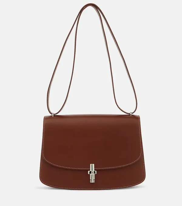 THE ROW Sofia 10 Leather Shoulder Bag