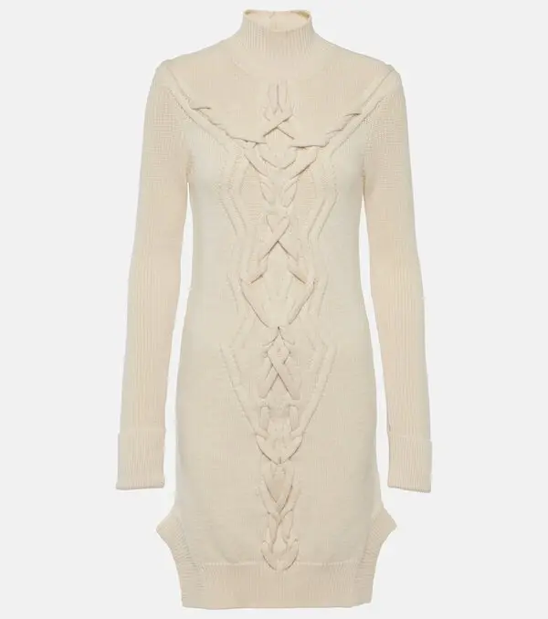 Isabel Marant Atina Cable-knit Minidress