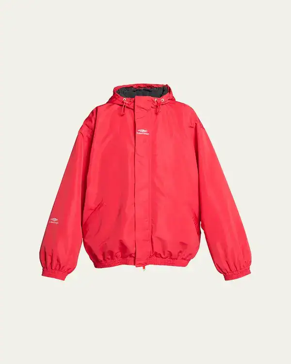 Balenciaga 3b Sports Icon Ski Parka - Red | Editorialist