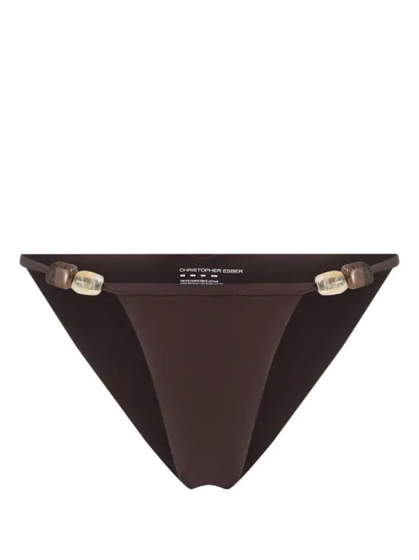Christopher Esber Crystal Bikini Bottom