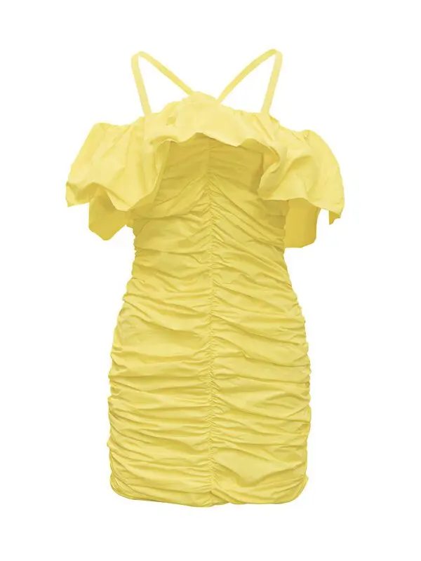 MSGM Taffeta Mini Sheath Dress