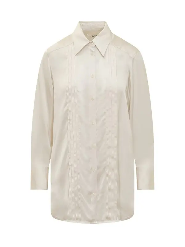 Seafarer Francois Long-sleeved Shirt - White