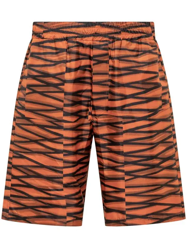 PIERRE-LOUIS MASCIA Printed Silk Shorts