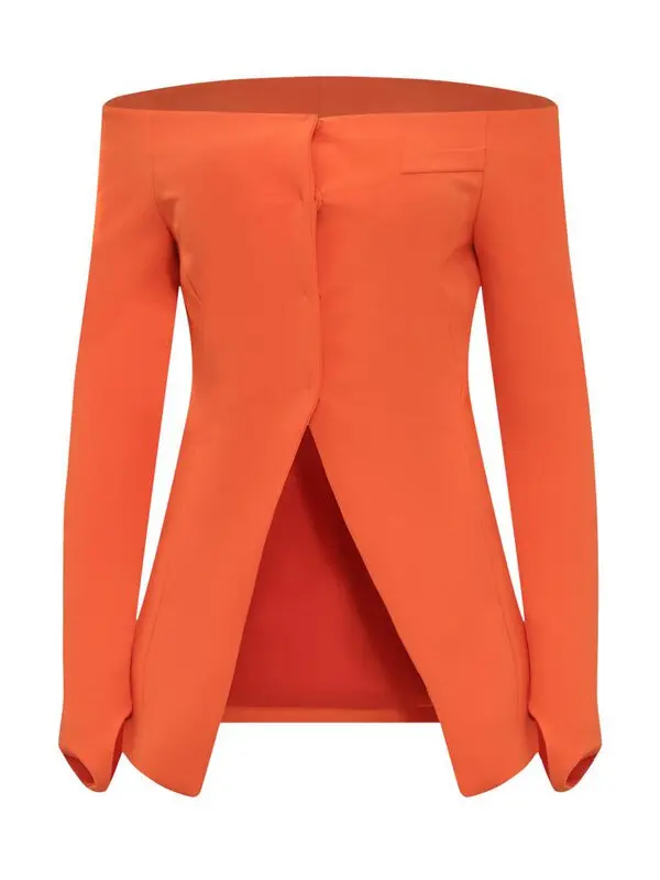 ALESSANDRO VIGILANTE Blazer With Bare Shoulders