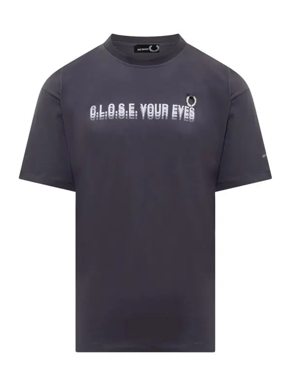 Fred Perry X Raf Simons T-shirt With Print