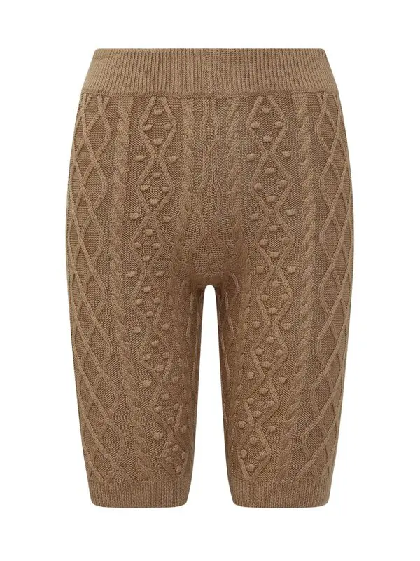 LOULOU STUDIO Knee Length Shorts - Beige