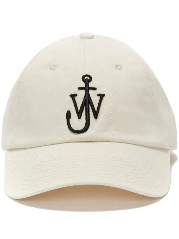 Buy JW Anderson Logo-embroidered Cotton Cap - Natural At 33% Off ...