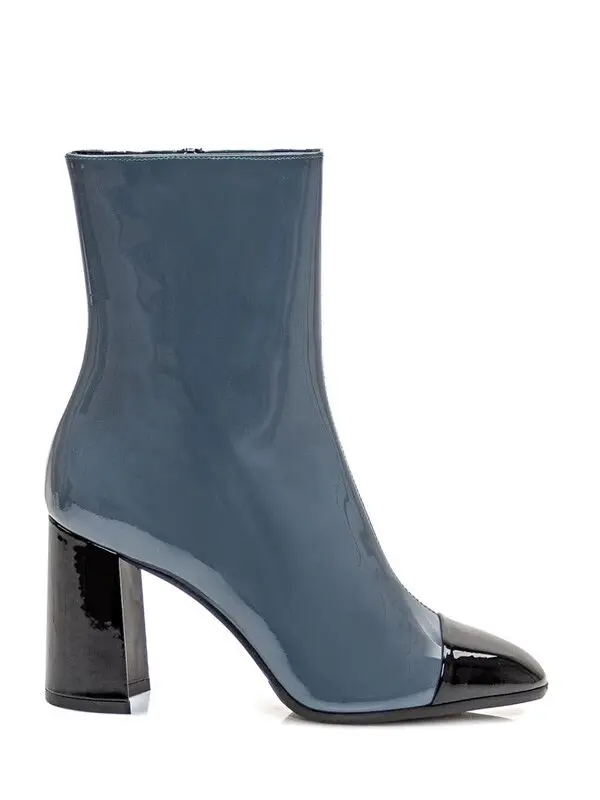 CAREL Two-tone Leather Boots