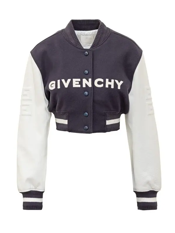 Buy Givenchy Bomber Jacket - Blue At 33% Off | Editorialist