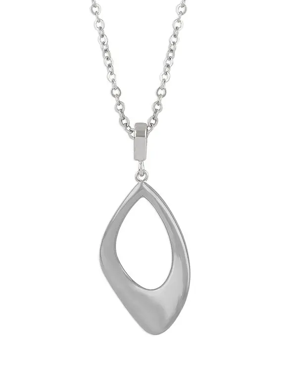 Aqua Bloomingdale's Fine Collection Sterling Pendant Necklace