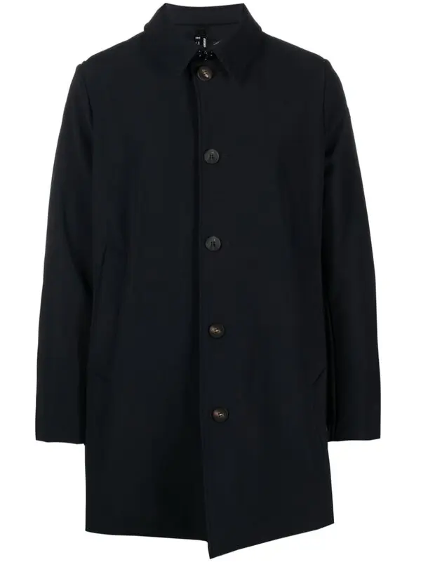 RRD Winter Thermo Single-breasted Coat - Blue