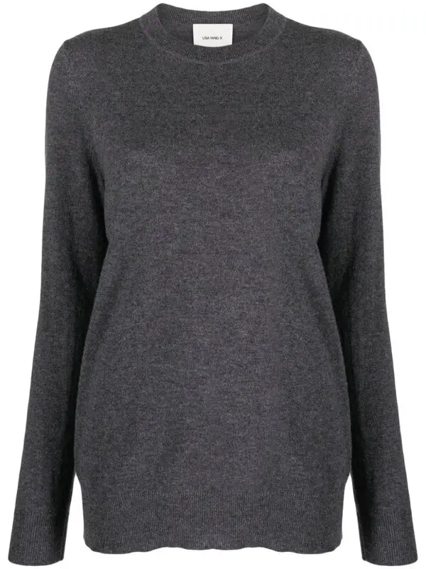 LISA YANG Helena Cashmere Jumper - Grey