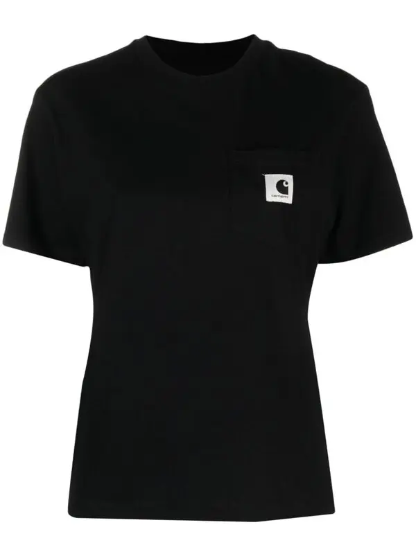 Carhartt Work In Progress S/s Pocket Organic-cotton T-shirt - Black