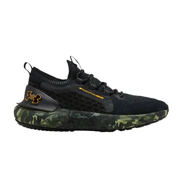 Under Armour Hovr Phantom 3 Se Printed Sneakers - Black