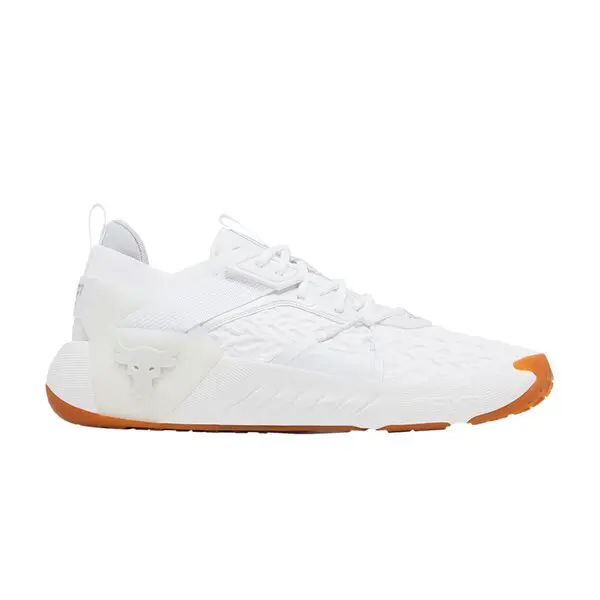 Under Armour Project Rock 6 Gum Sneakers - White