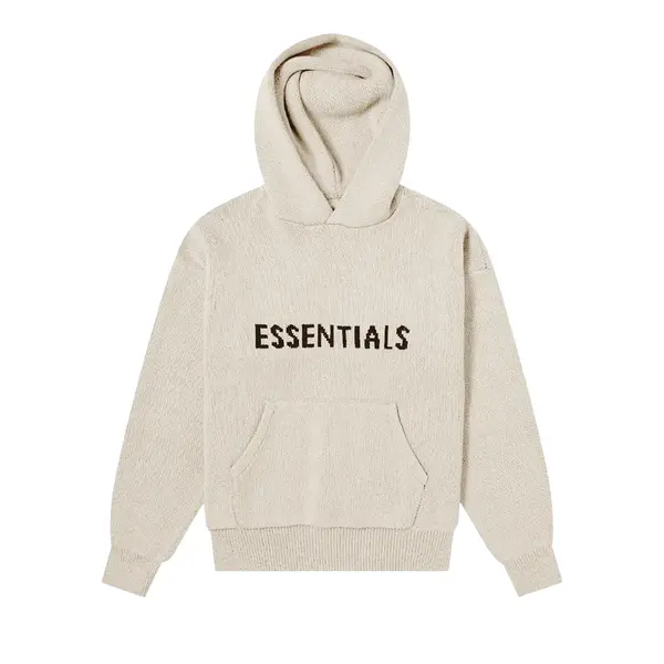 Fear Of God Knit Hoodie - Cream
