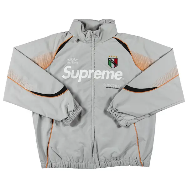 Supreme X Umbro Track Jacket - Grey