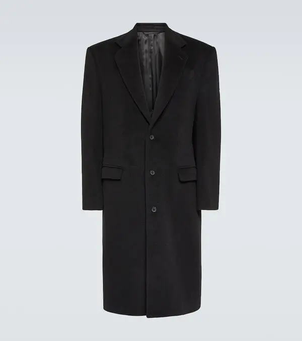 Balenciaga Wool Chesterfield Coat